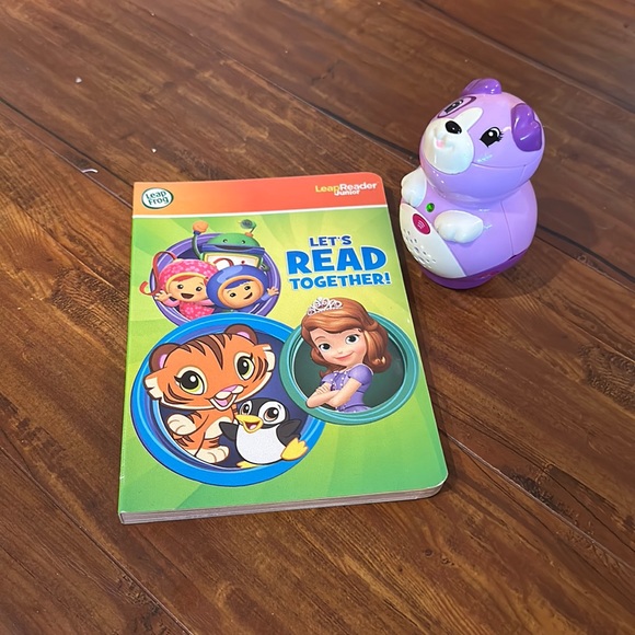 Leapfrog | Toys | Purple Scout Leap Reader Junior With Lets Read Book ...